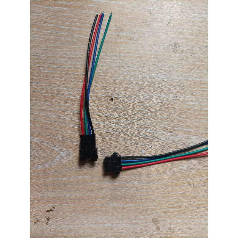 Jual Soket Konektor Sambungan kabel 2 pin 3pin 4pin | Shopee Indonesia