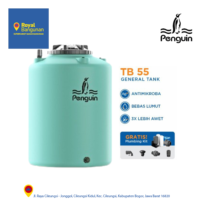 Jual Penguin Tangki | Toren | Tandon Air TB 55 500 liter | Shopee Indonesia