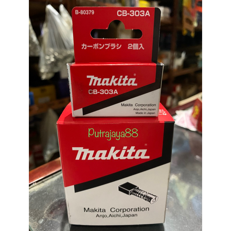 Jual KOL Carbon Brush Makita CB 303A, Original Asli Made In Japan ...