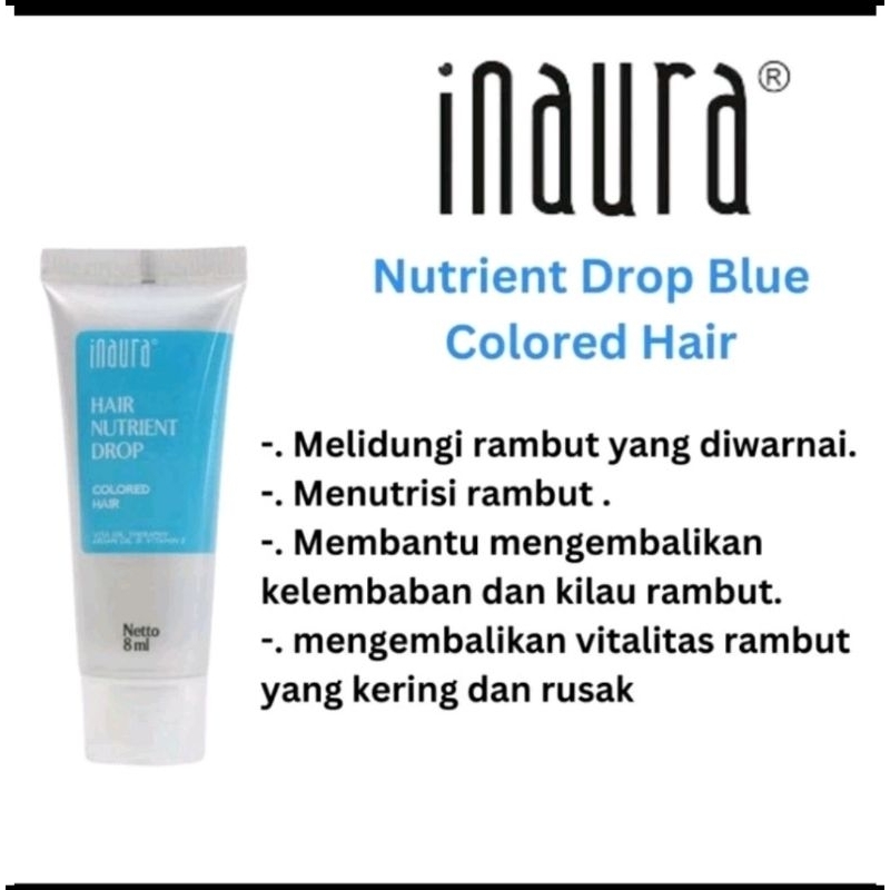 Jual INAURA Hair Vitamin Nutrient Drop 100ml & 8ml | Shopee Indonesia