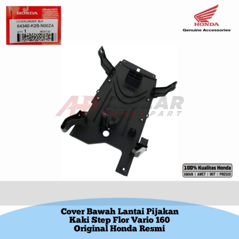 Jual 64340-K2S-N00ZA Cover Bawah Lantai Pijakan Kaki Step Flor Vario 160 Original Honda Resmi ...