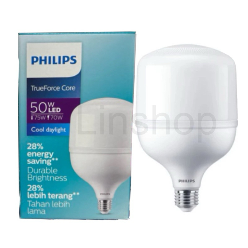 Jual PHILIPS LAMPU TRUEFORCE LED 50W 50 WATT PUTIH LAMPU LED PHILIPS 50 W 50WATT | Shopee Indonesia