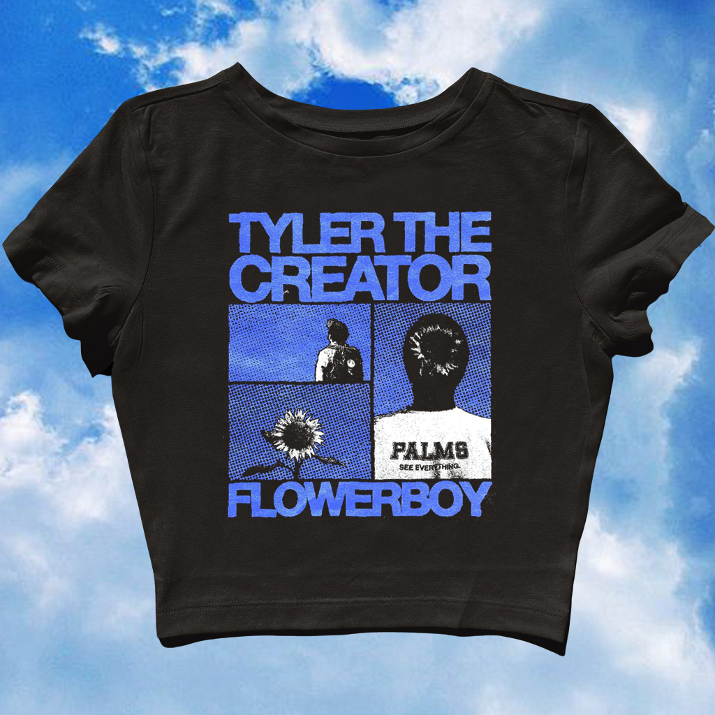 Jual K&TOT | CROP TOP TYLER THE CREATOR FLOWER BOY | GRUNGE | Y2K ...