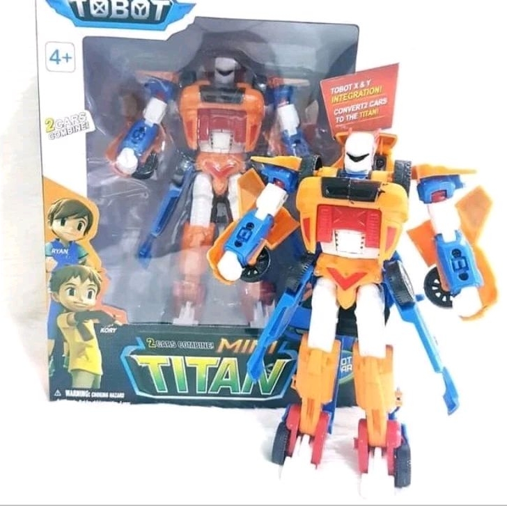 Jual Titan Robot 2In1 Bisa Berubah 25 cm | Shopee Indonesia