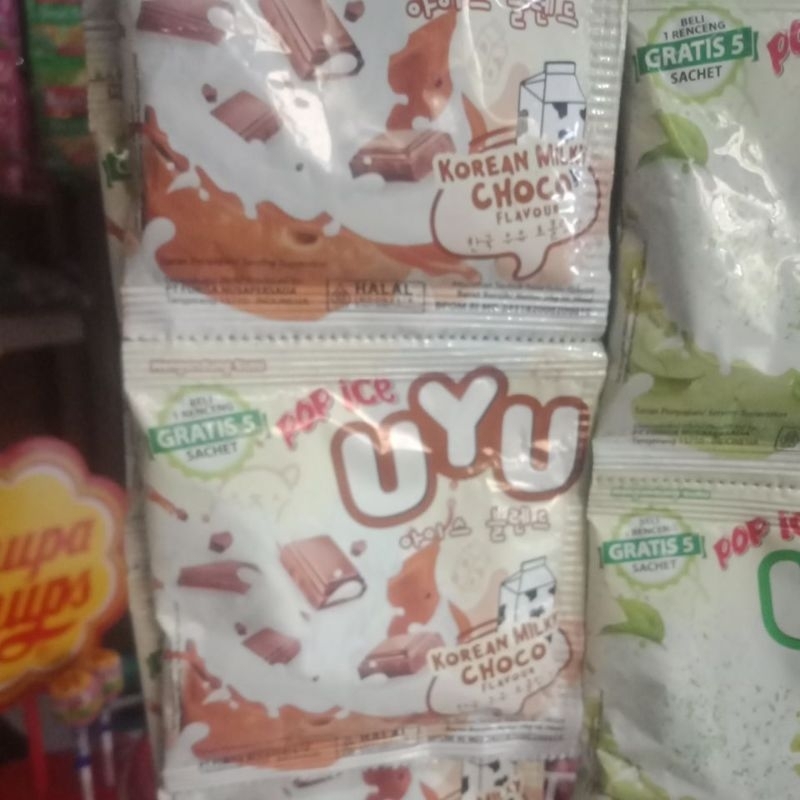 Jual pop ice uyu korean choco | Shopee Indonesia