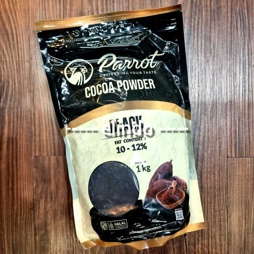 Jual Cocoa Powder Parrot Black 1kg | Shopee Indonesia