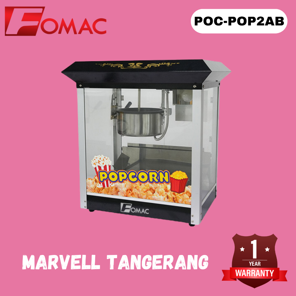 Jual Mesin Popcorn FOMAC POC-POP2AB / Mesin Pembuat Popcorn | Shopee ...