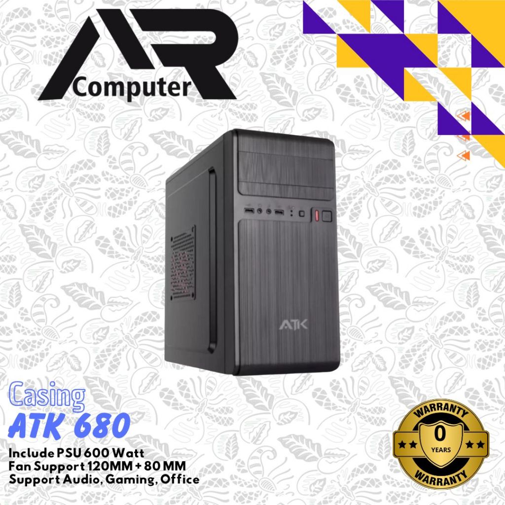 Jual Casing PC Simbadda ATK 680 Gaming Office | Shopee Indonesia