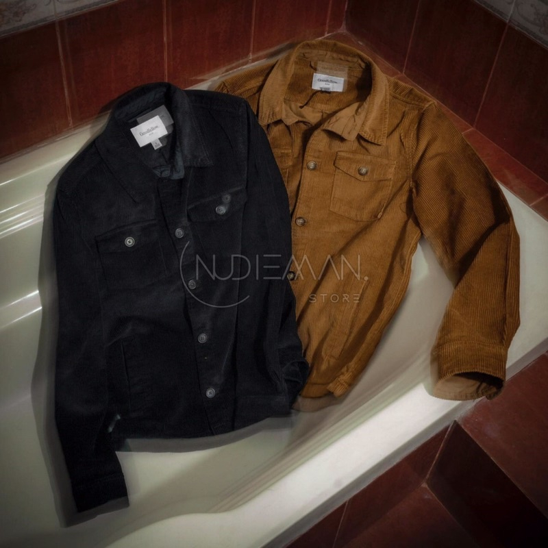 Jual Goodfellow Corduroy Mens Trucker Jacket | Shopee Indonesia