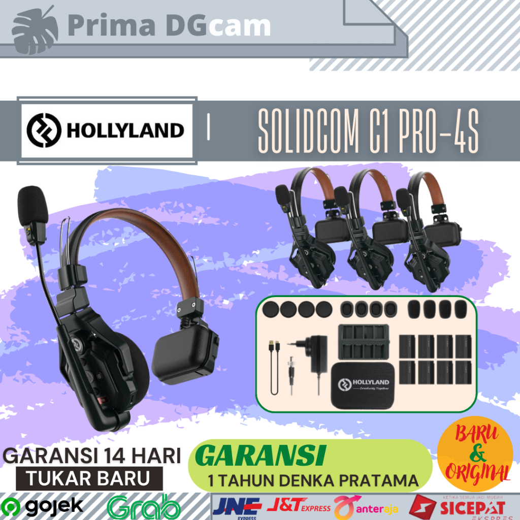 Jual Hollyland Solidcom C1 Pro-4S Wireless Intercom System | Shopee Indonesia