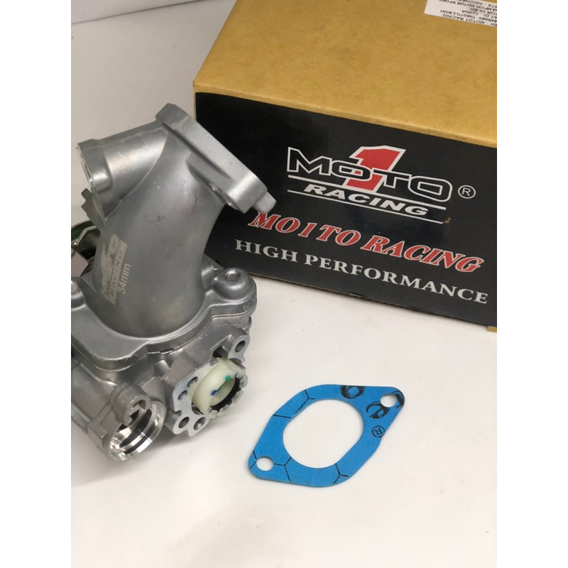 Jual TB Throttle Body nmax aerox original moto1 racing ukuran 34mm ...
