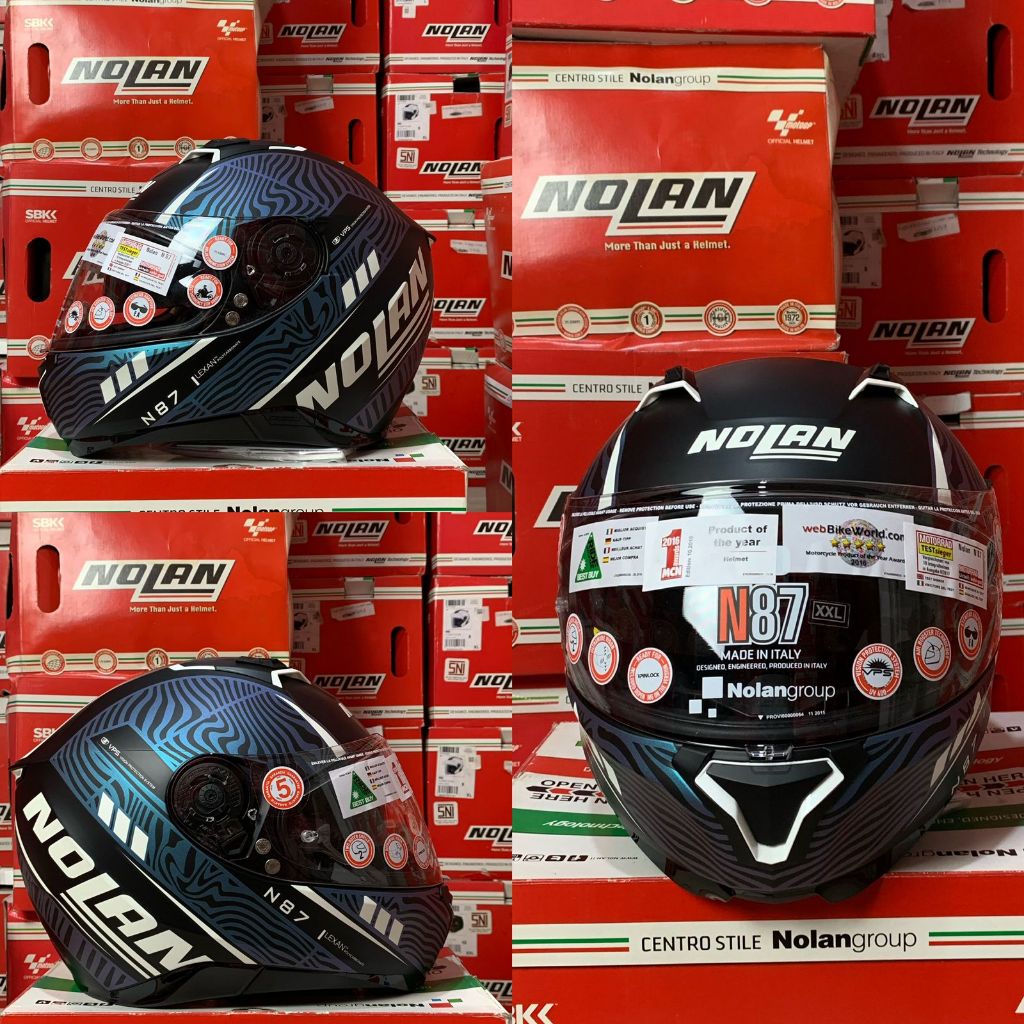 Jual JUAL RUGI HELM NOLAN N87 SIOUX N.COM BLACK / HELM NOLAN N87 SNI ORIGINAL | Shopee Indonesia