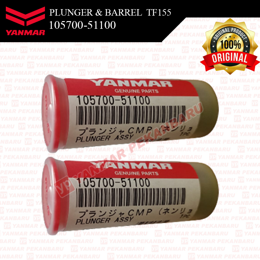Jual TF155 TF135 PLUNGER WITH BARREL POMPA SOLAR YANMAR 105700-51100 ...
