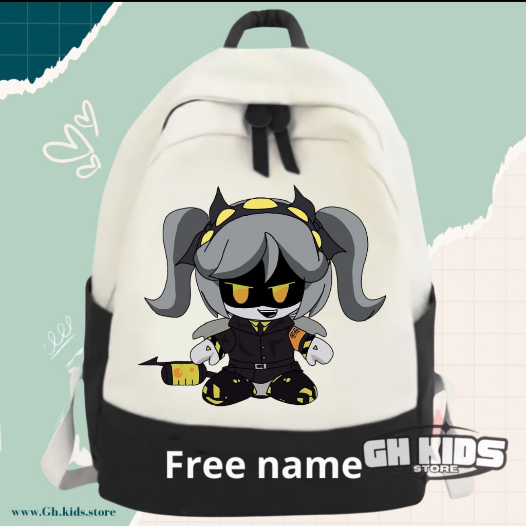 Jual TAS RANSEL ANAK GAMBAR MURDER DRONES SERIAL DESIGNATION J CHIBI TERBARU FREE NAMA | Shopee ...