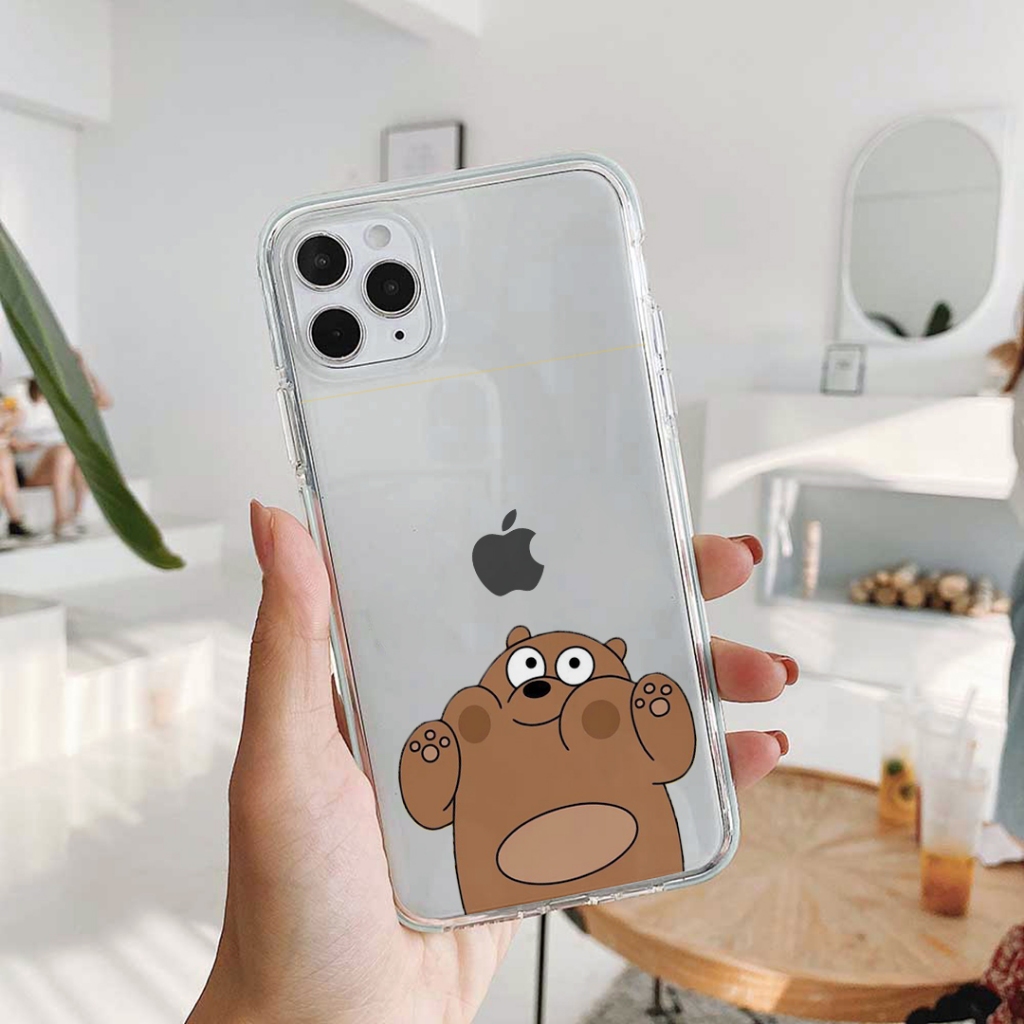 Jual Casing Couple Edisi Matching We Bare Bears Cocok Untuk Couple Bisa ...