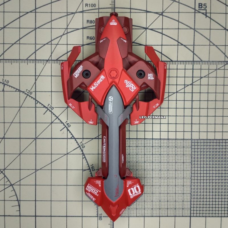 Jual REP BODY MACH FRAME REPAINT MS-06S CHAR'S ZAKU II + CUSTOM SFM ...