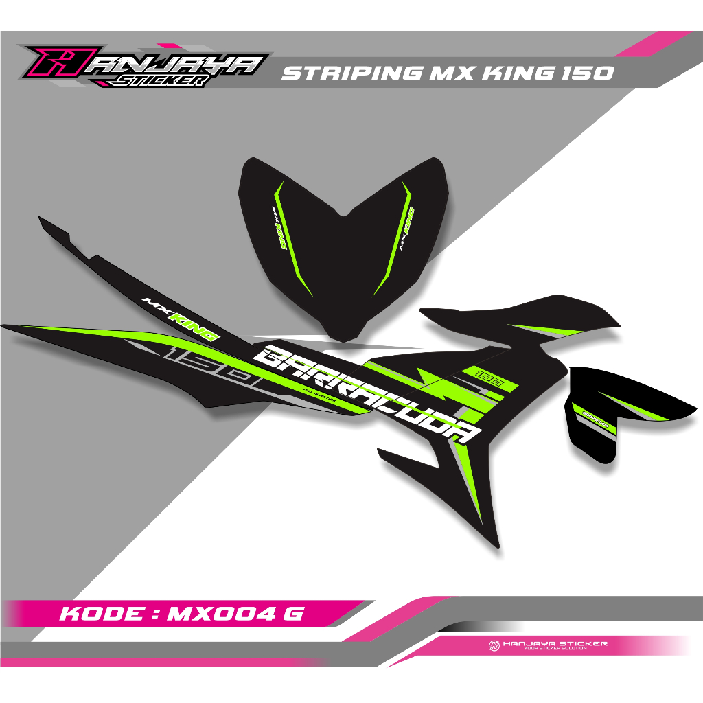 Jual Striping MX KING Sticker Yamaha MX KING 150 - SIMPEL | Shopee ...
