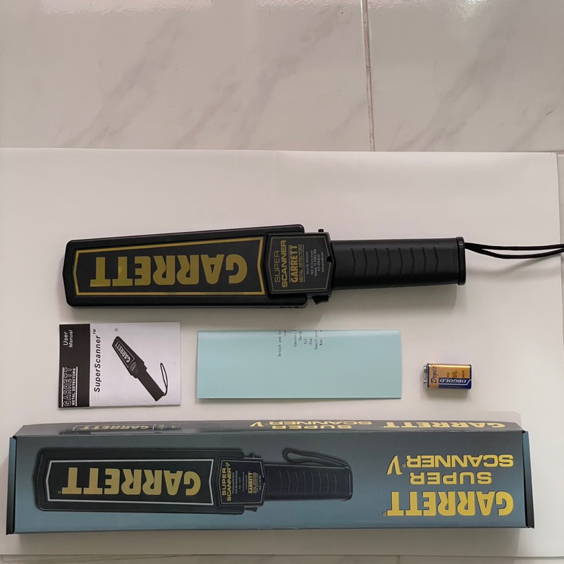 Jual Garret Metal Detector Super Scanner Original USA Pendeteksi Logam ...