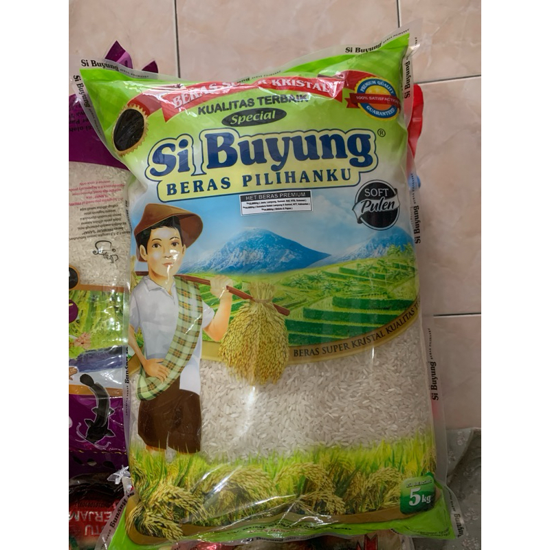 Jual [INSTAN] BERAS JAWA SI BUYUNG 5kg | Shopee Indonesia