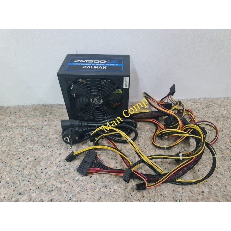 Jual PSU 500W Zalman Pure Korea Bonus Kabel Power | Shopee Indonesia