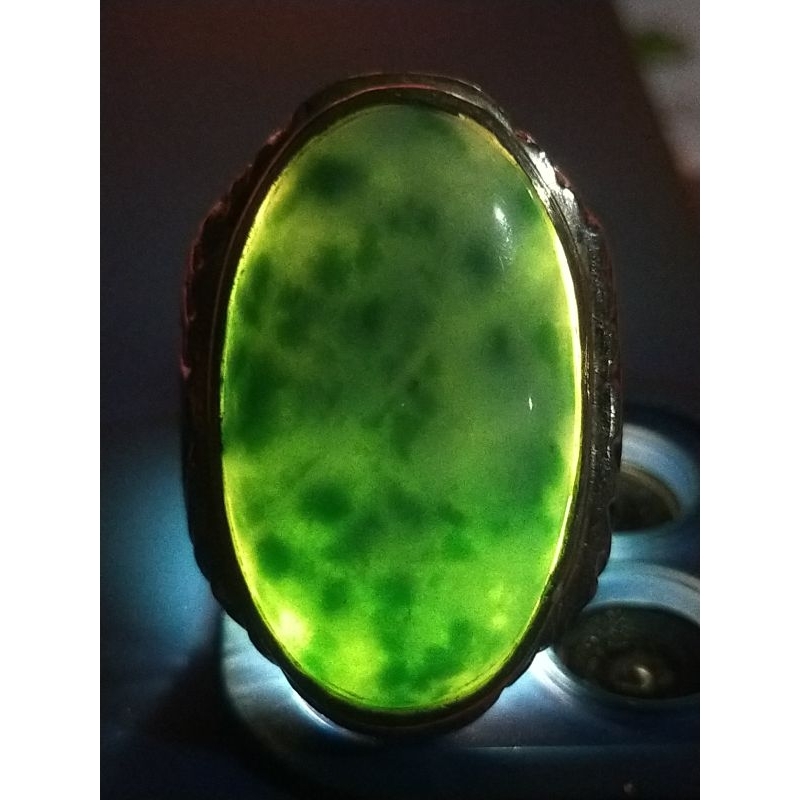 Jual cincin batu asli jadeite Jade / giok Papua type a | Shopee Indonesia