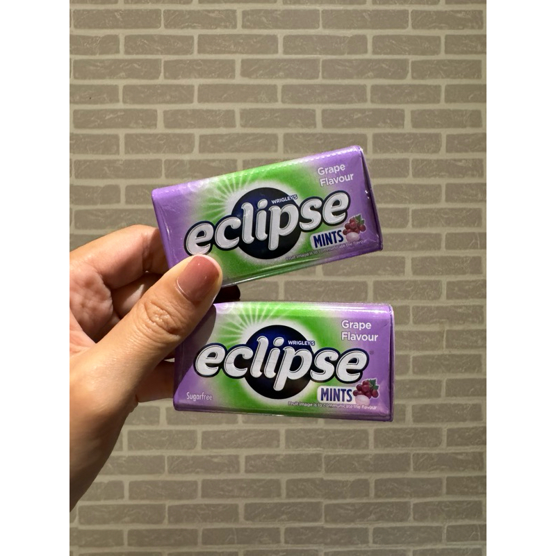 Jual Eclipse Wrigleys Permen Mint Grape Flavour Rasa Anggur ori ...