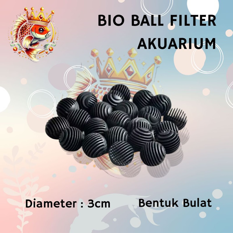 Jual Bio Ball / Bioball Bulat Golf Media Filter Kolam Aquarium hitungan ...