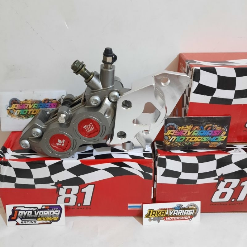 Jual NEW PAKETAN KALIPER BIGPOT FORMULA 8.1 RACING PARTS 4PISTON 4P AXIAL KANAN COIN CNC WARNA ...