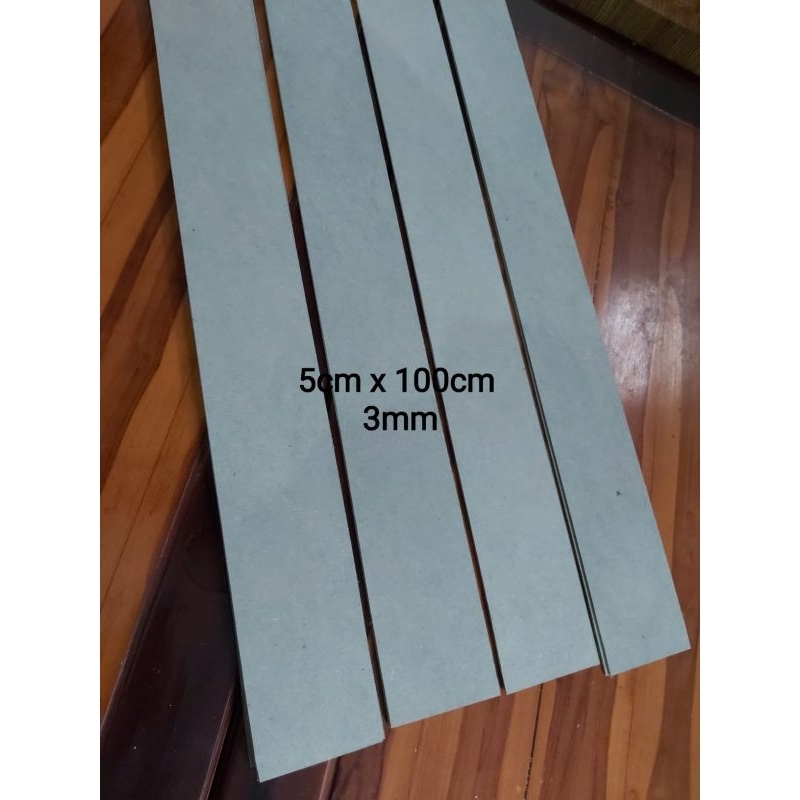Jual WALL BATTEN 5cm x100cm Mdf hijau 3mm | Shopee Indonesia