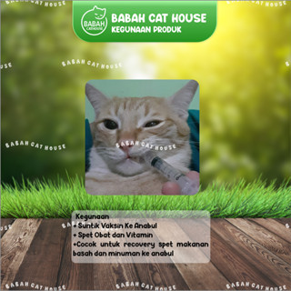 Jual SPET Kucing Suntikan 1ml / 3ml / 5ml Sepetan Spuit Pelontar Alat ...