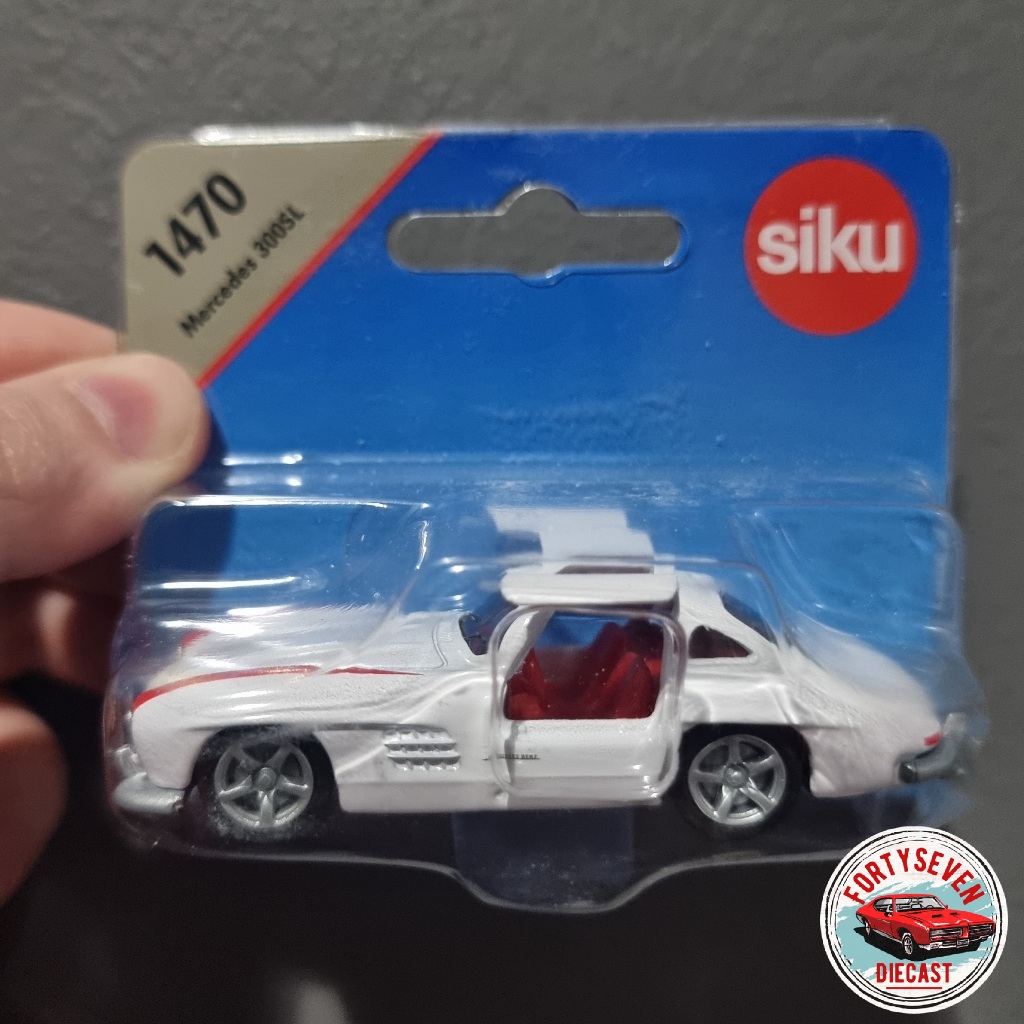 Jual Diecast Siku 1470 Mercedes 300SL putih | Shopee Indonesia