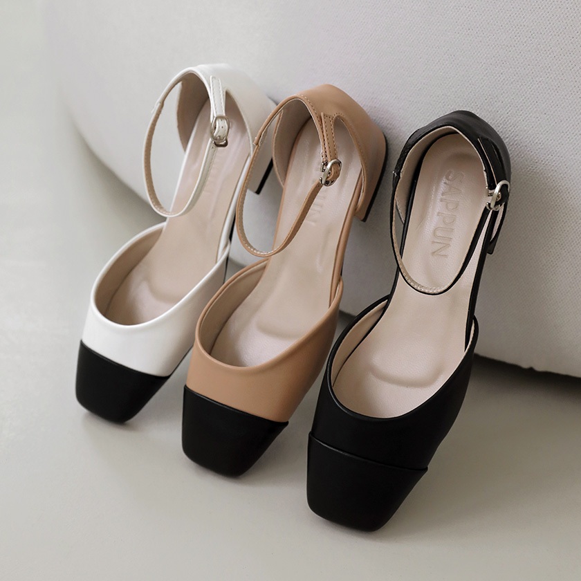 Jual [PRE ORDER] Sappun Flat Shoes - Duellie Mary Jane (2cm) | Shopee ...