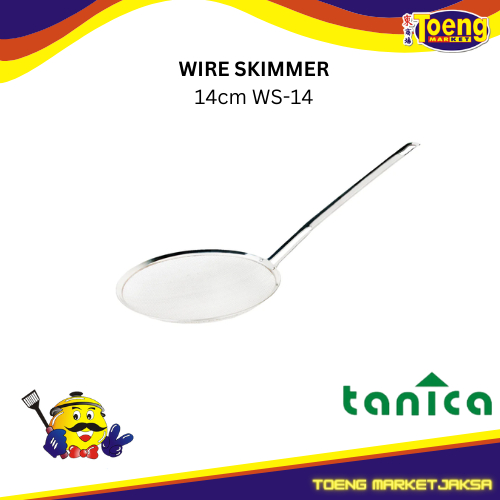 Jual SARINGAN MASAK HALUS / WIRE SKIMMER 14cm WS-14 TANICA | Shopee ...