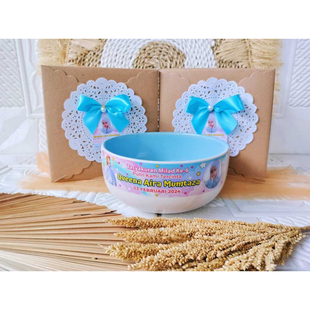 Jual SOUVENIR MANGKOK KERAMIK CUSTOM DECAL FULL COLOUR MURAH | Shopee ...