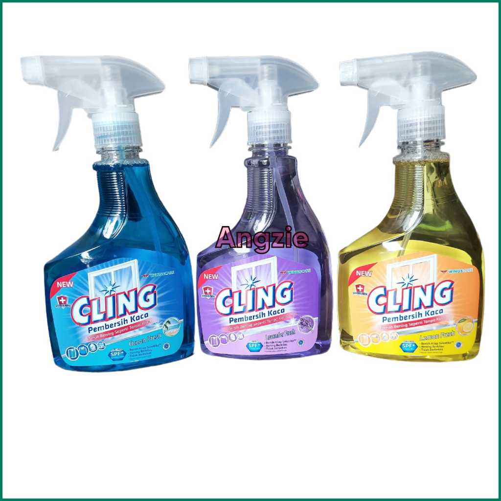 Jual CLING Pembersih kaca Botol 440 ML | Shopee Indonesia