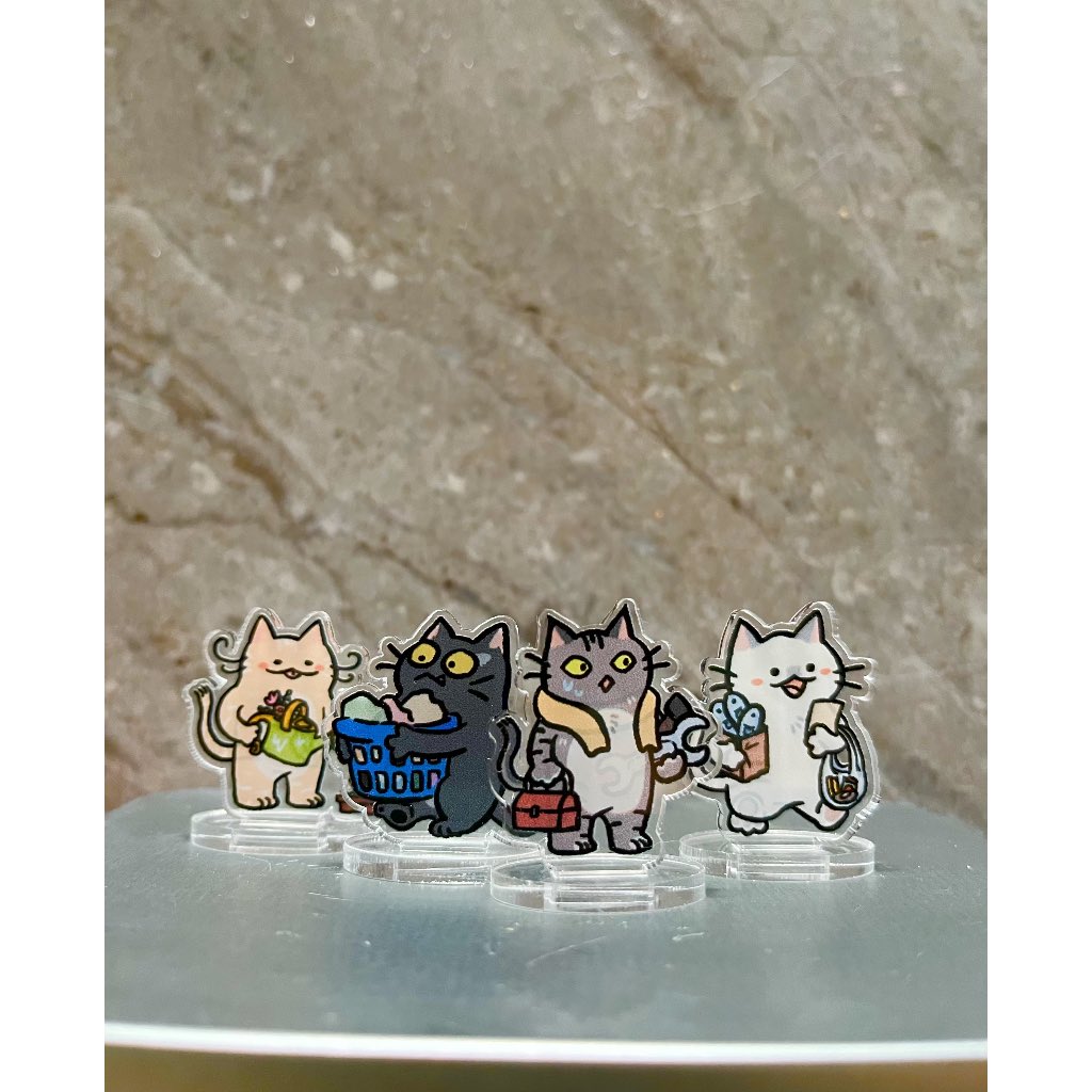 Jual Urecima Cat Standee, Standee kucing, Dekorasi Kucing Meja Lemari ...