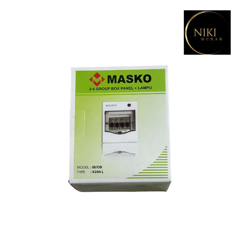 Jual MASKO BOX MCB 2-4 Group / Box MCB IB OB 4 Group 9204L | Shopee ...