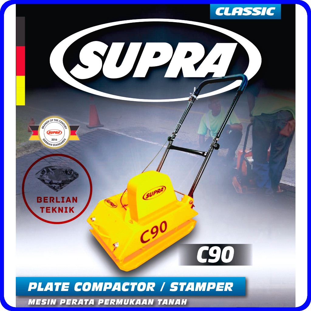 Jual Plate Compactor Stamper Kodok Supra C90 | Shopee Indonesia