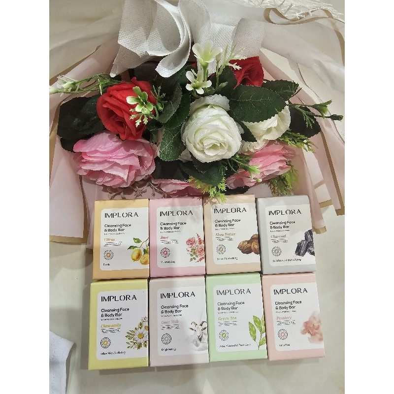 Jual IMPLORA CLEANSING FACE & BODY BAR | Shopee Indonesia