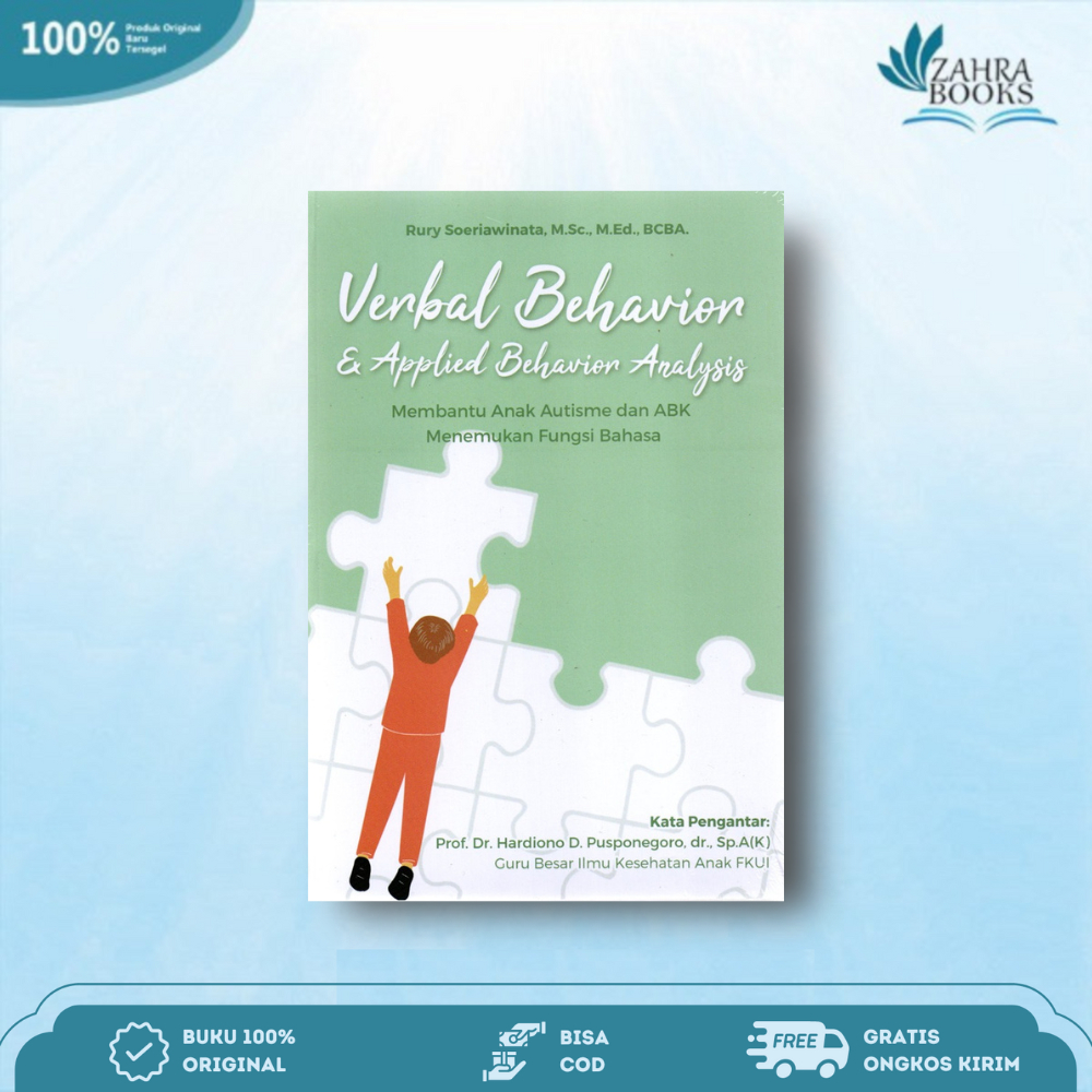 Jual Buku Verbal Behavior & Applied Behavior Analysis - Mega Cerdas ...