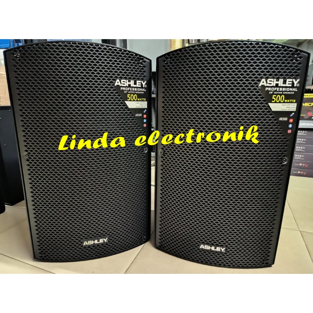 Jual new terbaik speaker aktif ashley ar500 / ar 500 15 inch 1 buah blue tws original | Shopee ...