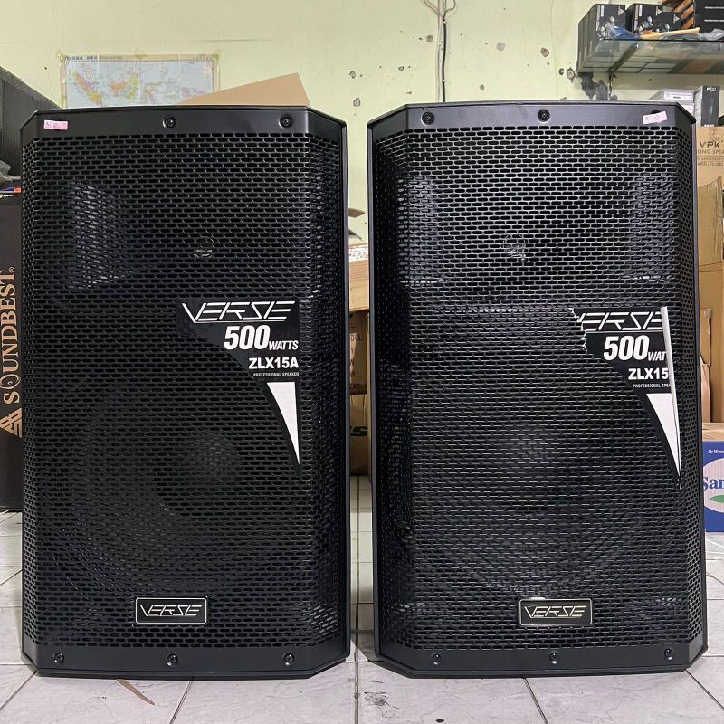 Jual Speaker Aktif Verse ZLX 15 A Original Active 15 inch VERSE ZLX 15A | Shopee Indonesia