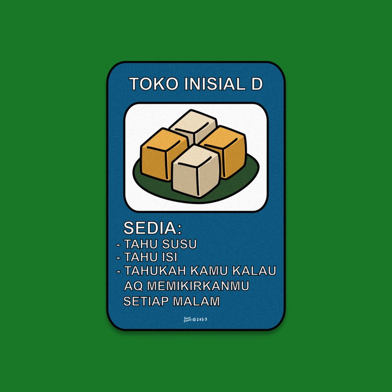 Jual Stiker Tahu | Raina Pulang | Shopee Indonesia