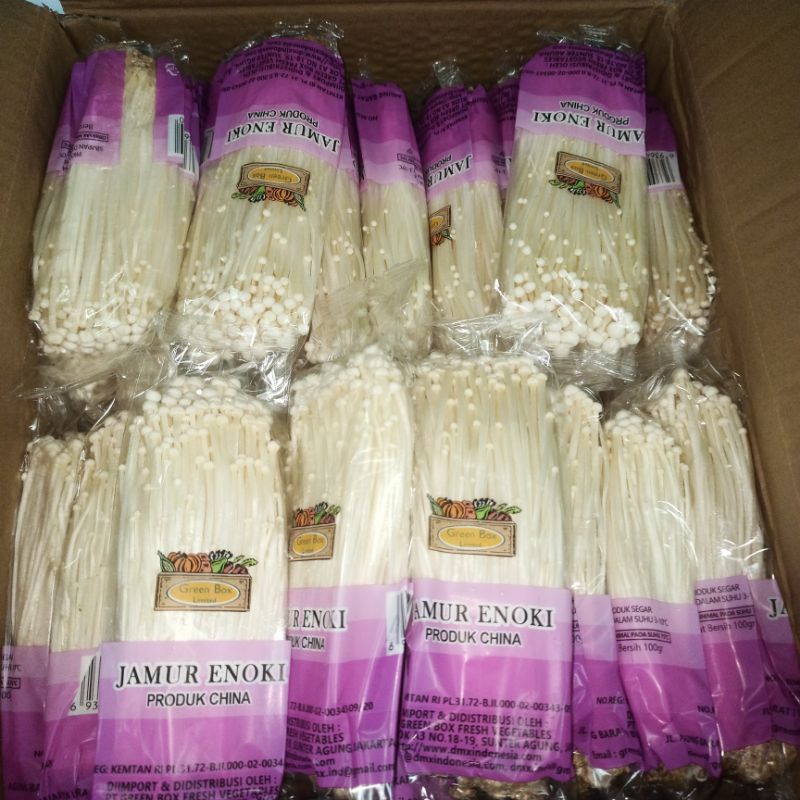 Jual Jamur Enoki Import China | Shopee Indonesia