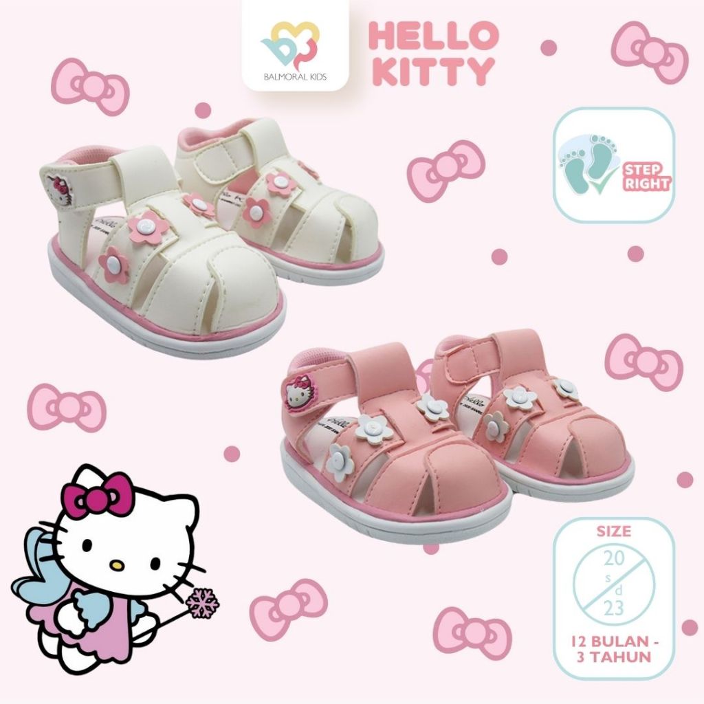 Jual Balmoral Kids Sepatu Bayi Cicit Girls Hello Kitty KT-BBA50 | Shopee Indonesia