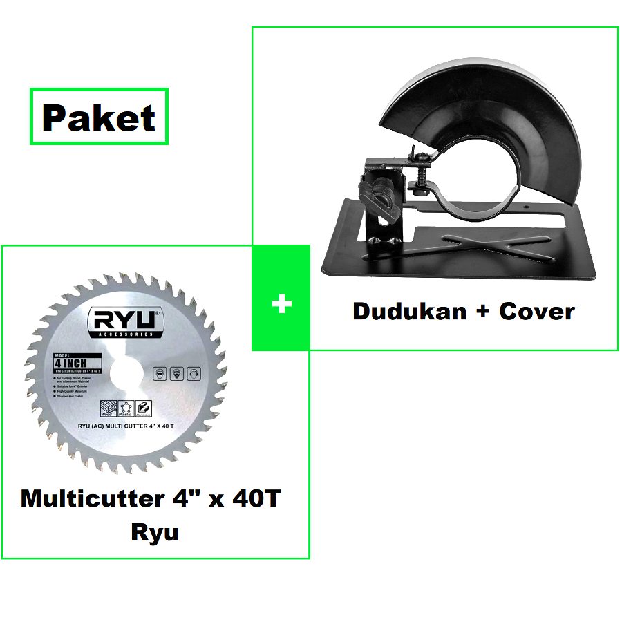 Jual PAKET Dudukan Tatakan Stand Holder Gerinda PLUS Multi Cutter ...