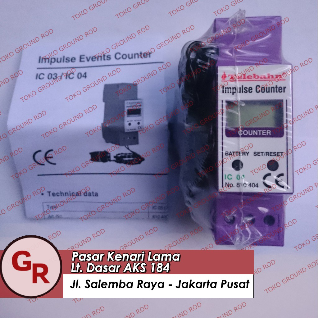 Jual Telebahn IC 04 Counter Penangkal Petir - Lightning Strike Counter ...