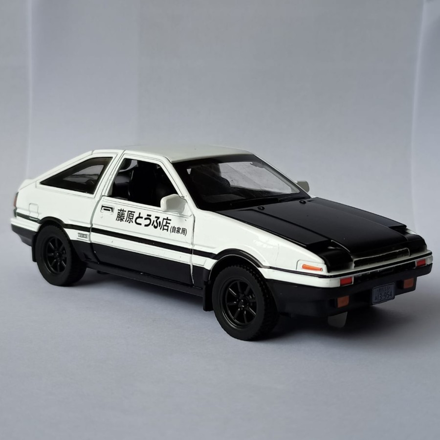 Jual Diaecast Mobil Initial D Trueno Cap hitam skala 1:32 Bahan Besi ...