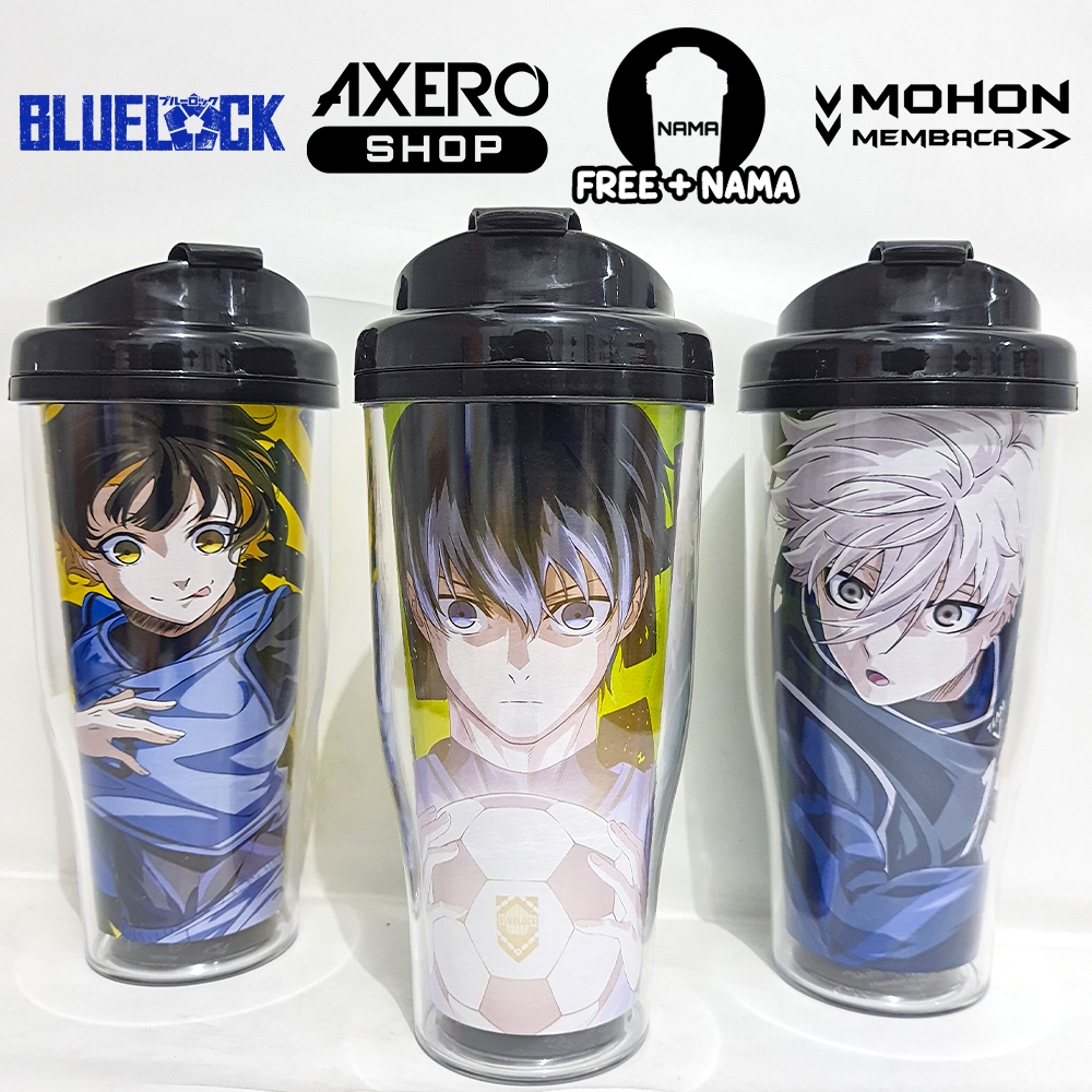 Jual Tumbler BLUE LOCK / botol minum BLUE LOCK / Merchandise anime ...