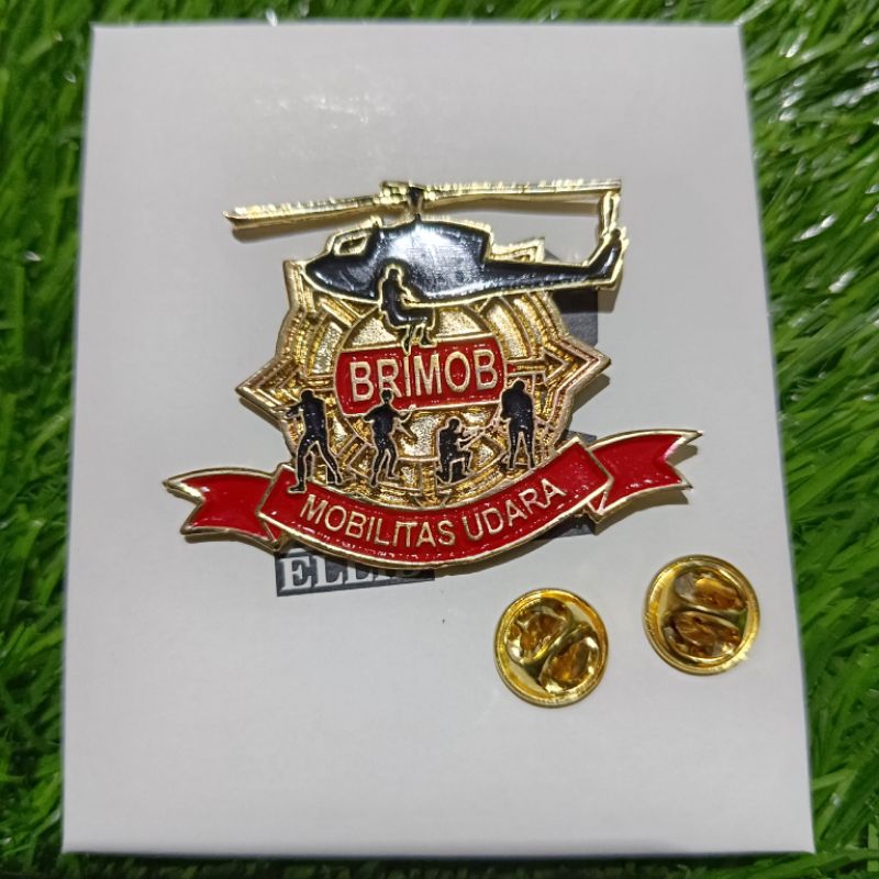 Jual Brevet PDH Mobud / Mobud / Brevet Mobilitas Udara Brimob / Brevet ...